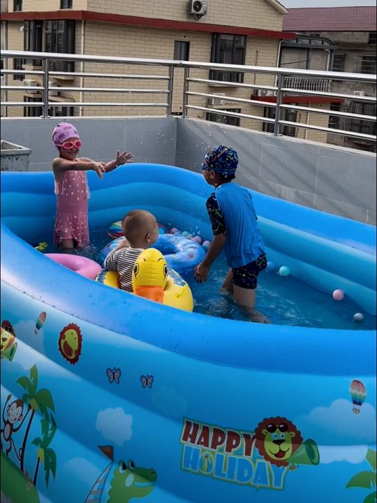 【COD/Original】Swimming pool for family size for adult Inflatable ...