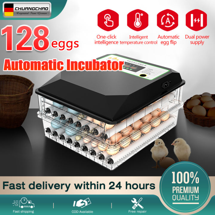 【Best selling】Egg incubator automatic with hatcher, 128 egg incubator full set ,Fully Automatic ...