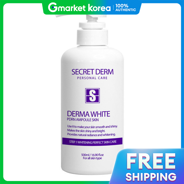 Derma White Pdrn Ampoule Skin Whitening Wrinkle Glutathione EGF Dewy ...