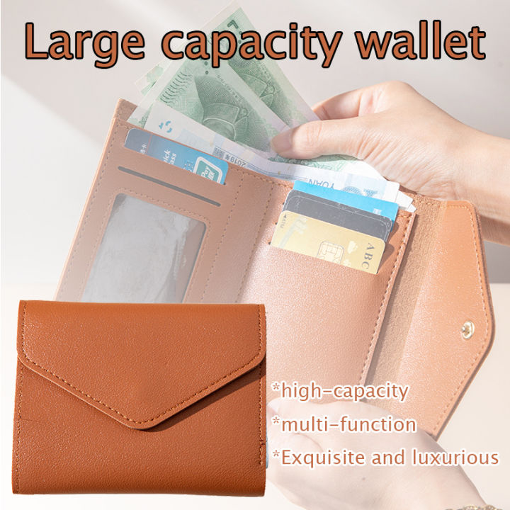 Leather Card Bag Card Holder ID Card Case Driver's License Wallet ...