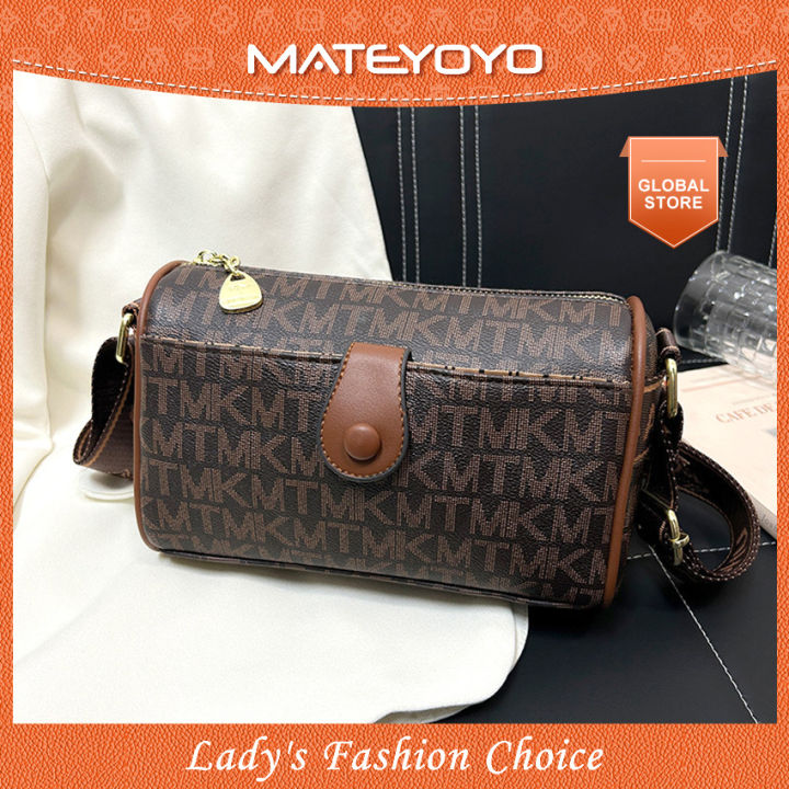 Mateyoyo Túi nữ Túi Đeo Vai Túi dáng gối Đeo Chéo Người Đưa Thư dung tích lớn in hoài cổ dây vai ...