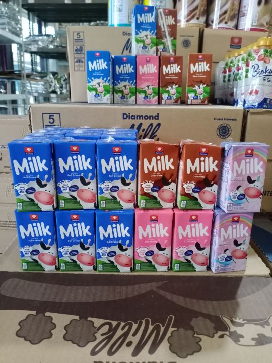 Uht Milk Diamond 125ml | Lazada Indonesia