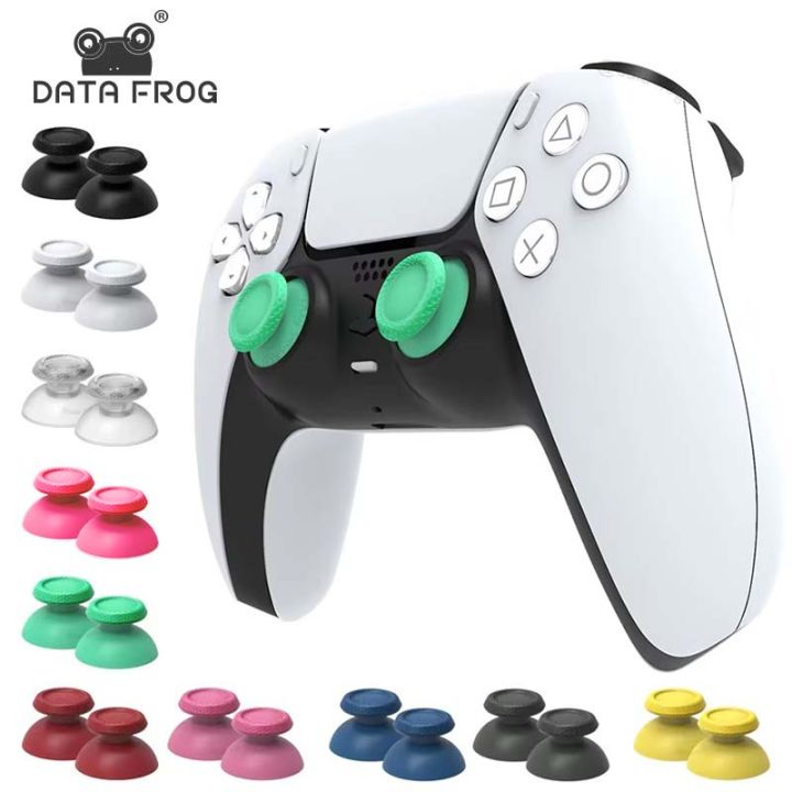 DATA FROG Joystick Thumb Stick Grip Cap for PS5 Button Repair Part Cap ...