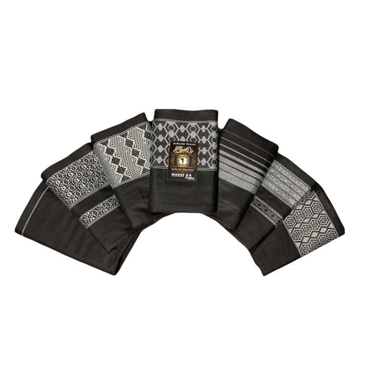 SARUNG TENUN HITAM POLOS | Lazada Indonesia