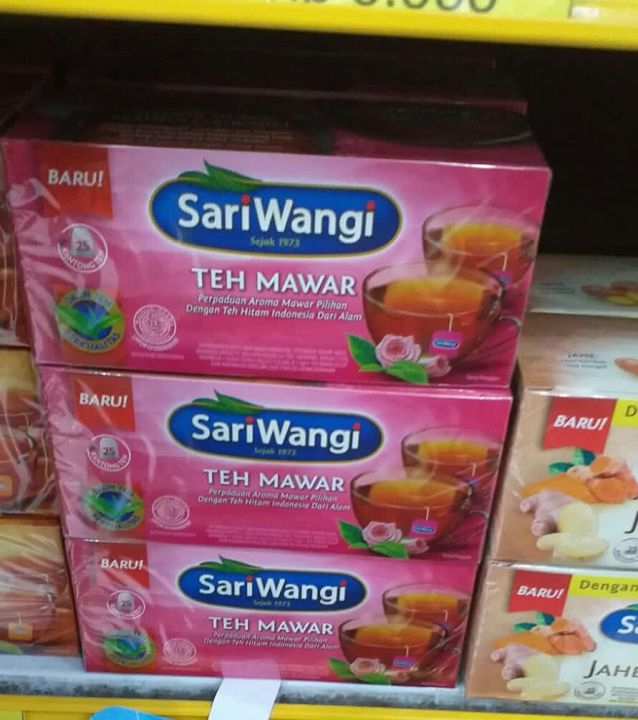 Sariwangi Teh Mawar isi 25 | Lazada Indonesia