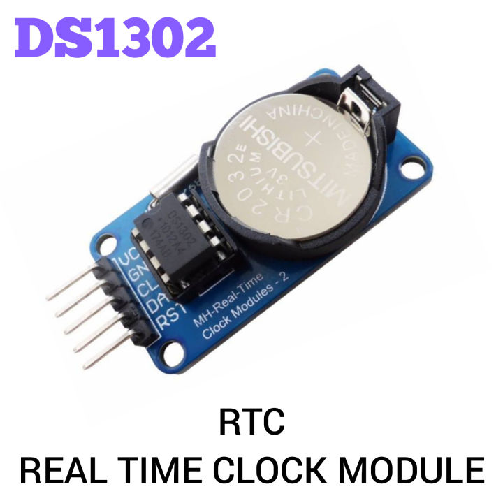 DS1302 RTC Real Time Clock Module DS 1302 Modul Jam Digital Arduino | Lazada Indonesia