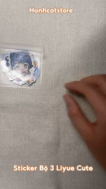 [Genshin Impact] Sticker Xiangling, Xingqiu, Chongyun - Hình dán chibi ...