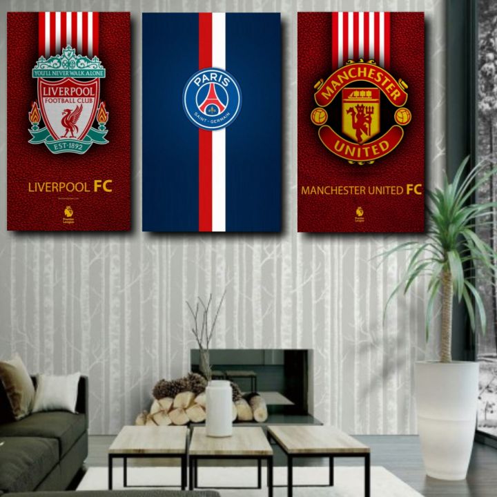 Hiasan Dingding Hoby bola poster bendera bola , walldecor | Lazada ...