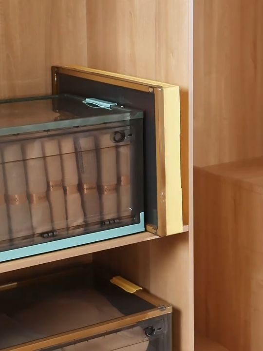 120L Clear Storage Box Organizer Foldable Storage Box For Clothes ...