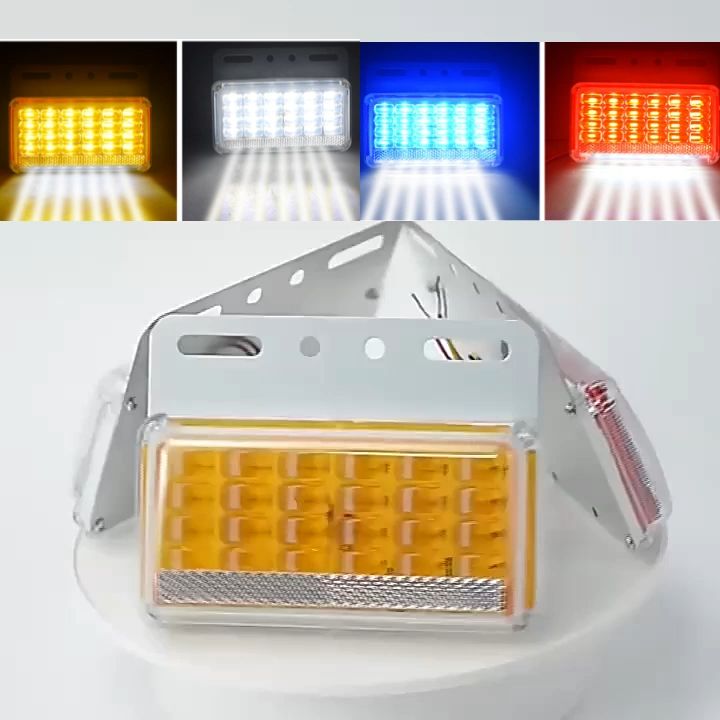 1 pc - 12V & 24V Truck Led Side Light Super Bright Waterproof for all ...