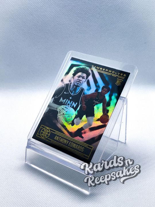 Anthony Edwards Rookie Card RC Timberwolves NBA Basketball Cards ...