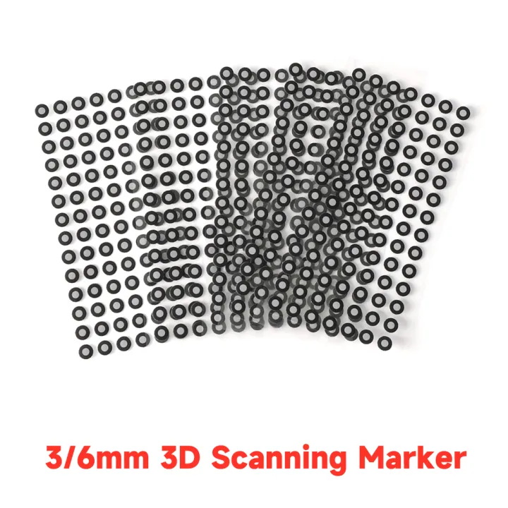 Creality 3/6mm 3D Scanning Marker 3D Tracking Dot Reference Point ...