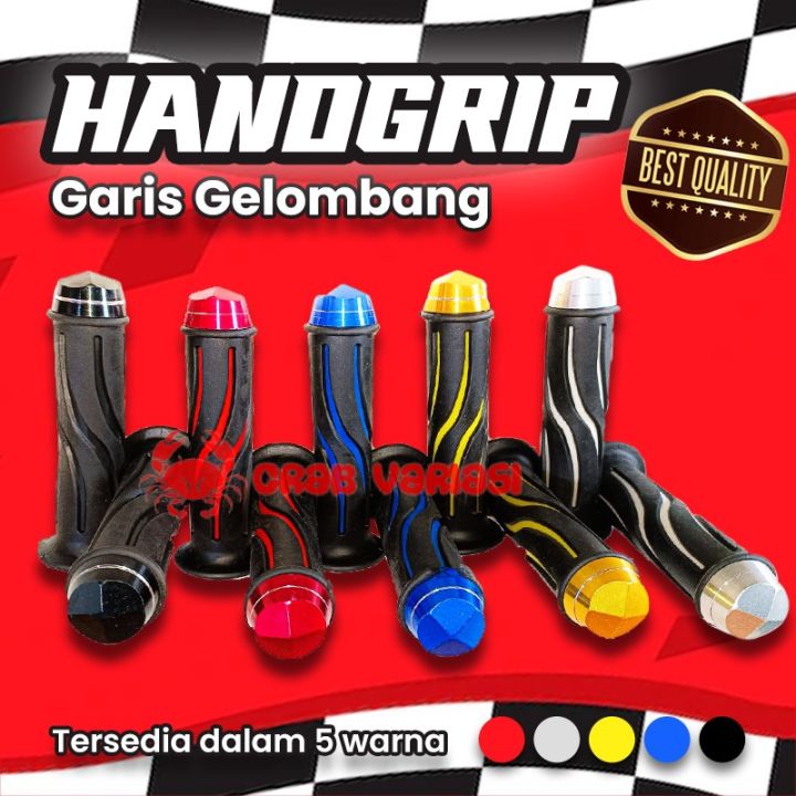 hangrip handgrip cnc motor garis garis | Lazada Indonesia