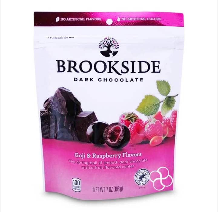 Brookside Goji & Raspberry Dark Chocolate 198g | Lazada PH