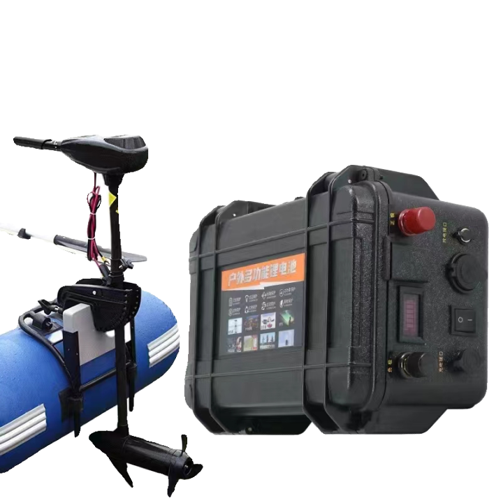 Marine Outboard Motor Battery Electric Boat Ternary Lithium Battery 12V ...
