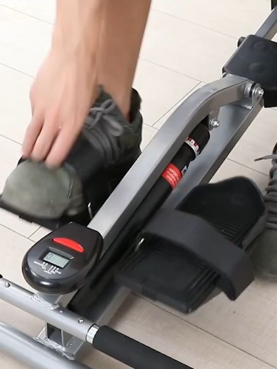 BYCON Wooden oars rowing machine, silent waterproof rowing machine ...