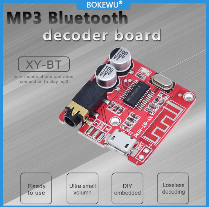 Bluetooth Audio Receiver Board Bluetooth 5.0 MP3 Lossless Decoder Board ...