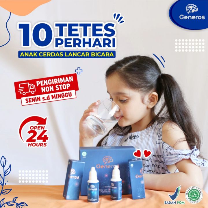 Generos – Multivitamin Meningkatkan Kemampuan Anak Bicara dan ...