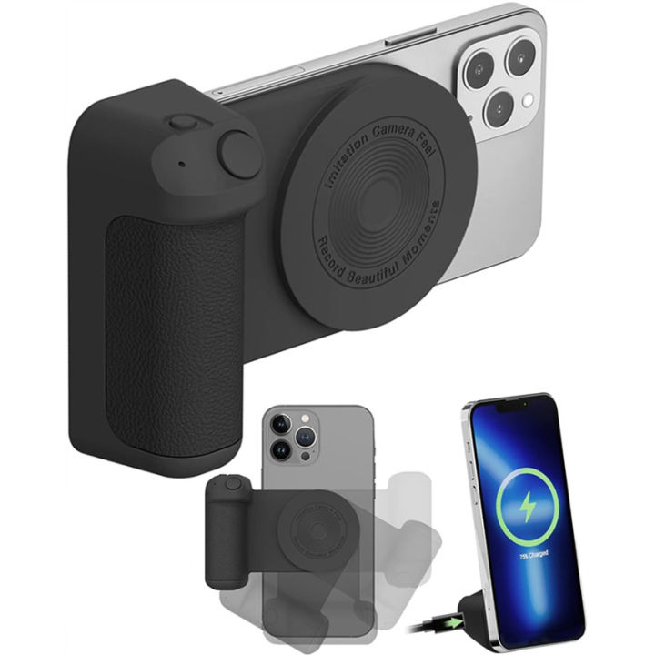 Magnetic Camera Handle Bluetooth Stabilizers Stand for Cell Phones ...