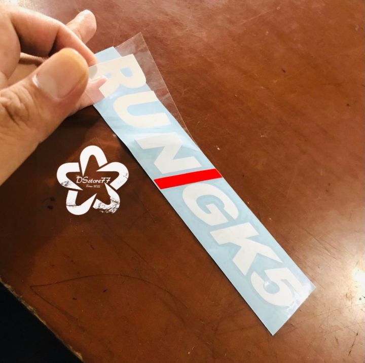 Sticker Mobil RUN/GK5 | Lazada Indonesia