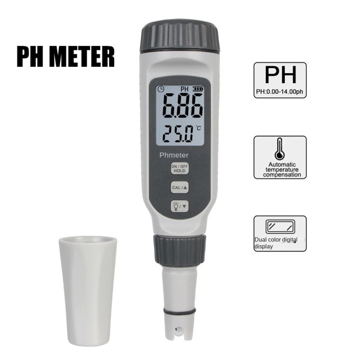 Measuring pH818 Acidometer for Aquarium Pen Type Water Quality Tester ...