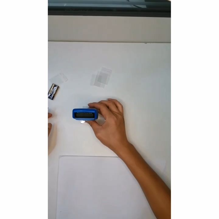 Portable Car Paint Tester Digital LCD Iron Aluminum Coating Thickness ...