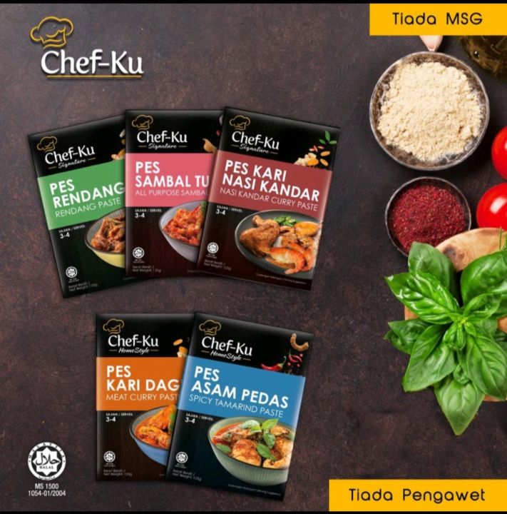 Ready Stock-Chef-Ku Signature Paste 125gm | Lazada