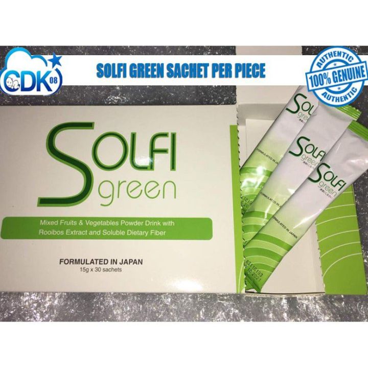 Solfi Green Sachet Sold Per Piece | Lazada PH
