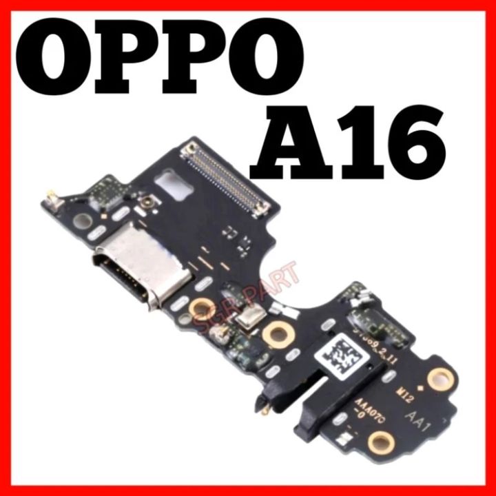 Konektor Charger Oppo A16 Full Ic Original Usb Papan Cas Mic Pcb Board Lazada Indonesia