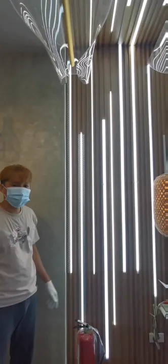 LED ALUMINUM PROFILE CHANELS (124C) 1METER X2PCS FOR LED STRIP SLIM TYPE SALE SURFACE RECESSED ...