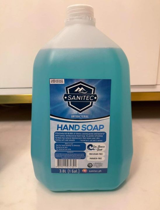 Hand Soap Antibacterial 1 Gallon Lab-tested to eliminate 99.9% of ...