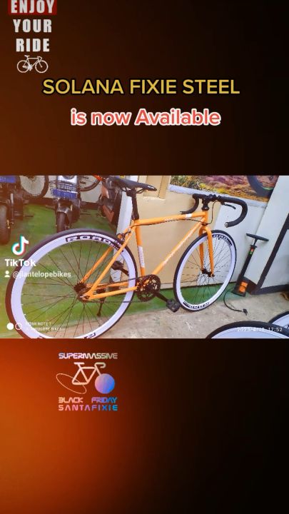 SOLANA FIXIE STEEL 700cx23c SIZE 46CM | Lazada PH