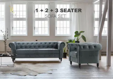 Buy Chesterfield Sofa online Lazada .my