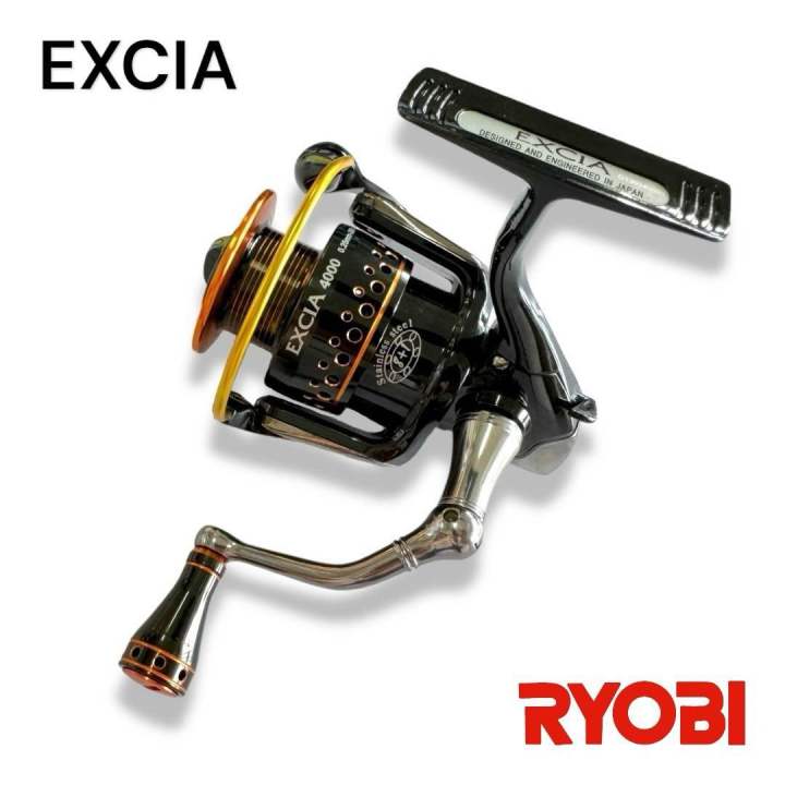 รอกตกปลา RYOBI EXCIA รอกตกปลา สปินนิ่ง อุปกรณ์ตกปลา | Lazada.co.th
