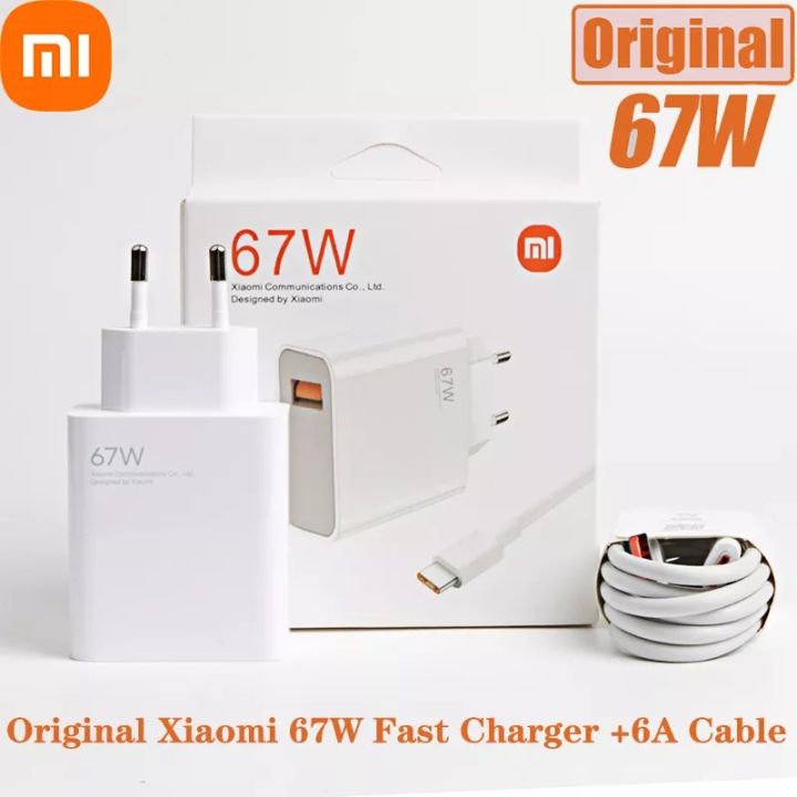 XIAOMI TURBO Charging 67W - Charger Cas Xiao Mi ORIGINAL 100% Kabel USB ...