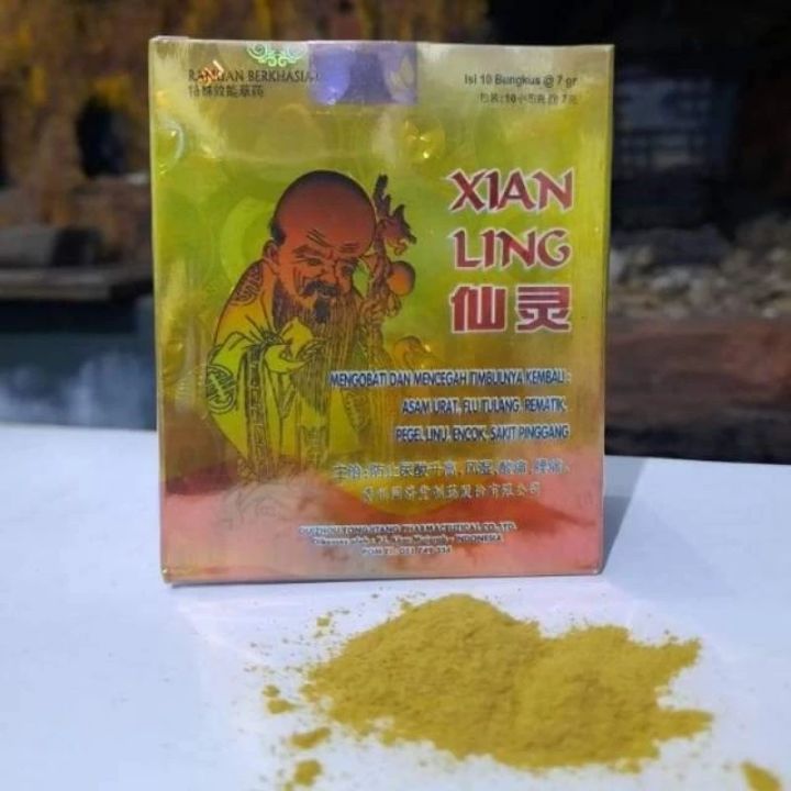 Xian Ling Powder Herbal Tea 1box 10 Sachets 100℅ Original | Lazada PH