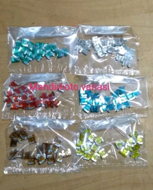 Fuse dx micro sekring tancap micro isi 10pc | Lazada Indonesia