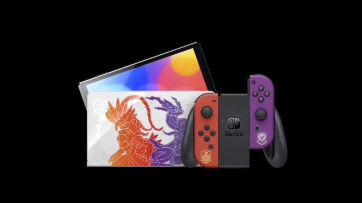 Nintendo Switch OLED Console Pokemon Scarlet & Violet Special Edition ...