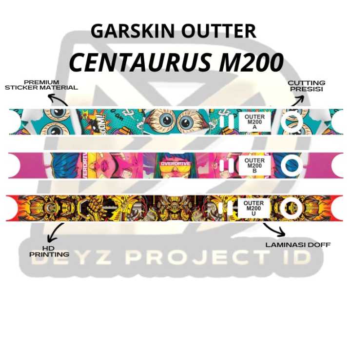 STICKER OUTER CENTAURUS M200 / GARSKIN OUTHER CENTAURUS M200 | Lazada ...