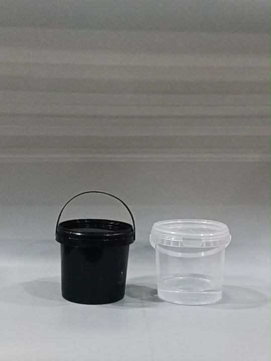FUHO 1 Liter Bucket with Seal Pail Container Storage #601 Packaging ...