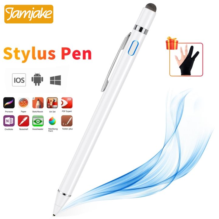Jamjake ปากกาทัชสกรีน K825 ปากกาไอแพด นำไปใช้กับ Android และ iOS สากล ...