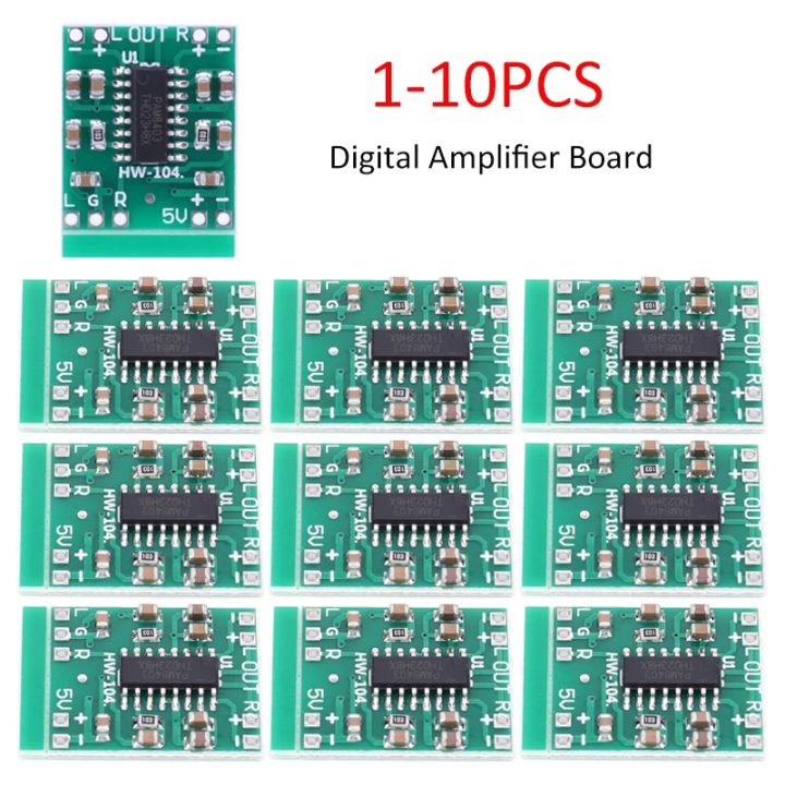 1-10PCS PAM8403 Module Audio Speaker Sound Amplifier Board Class ...