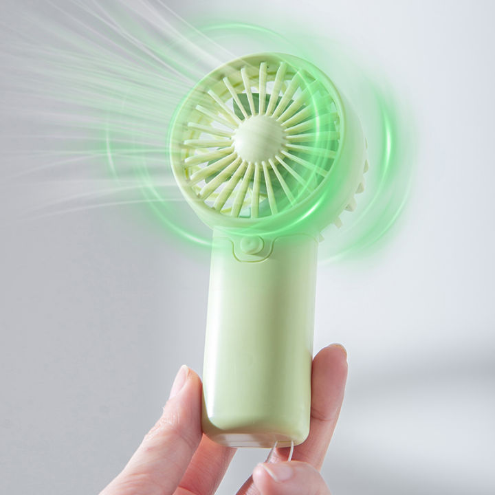 Portable Mini Fan for Student Strong Wind School Child Small Fan ...