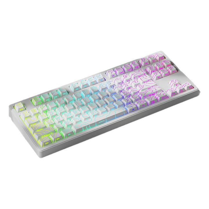 EWEADN | Wireless Bluetooth Gaming Mechanical Keyboard Cherry MX Blue ...