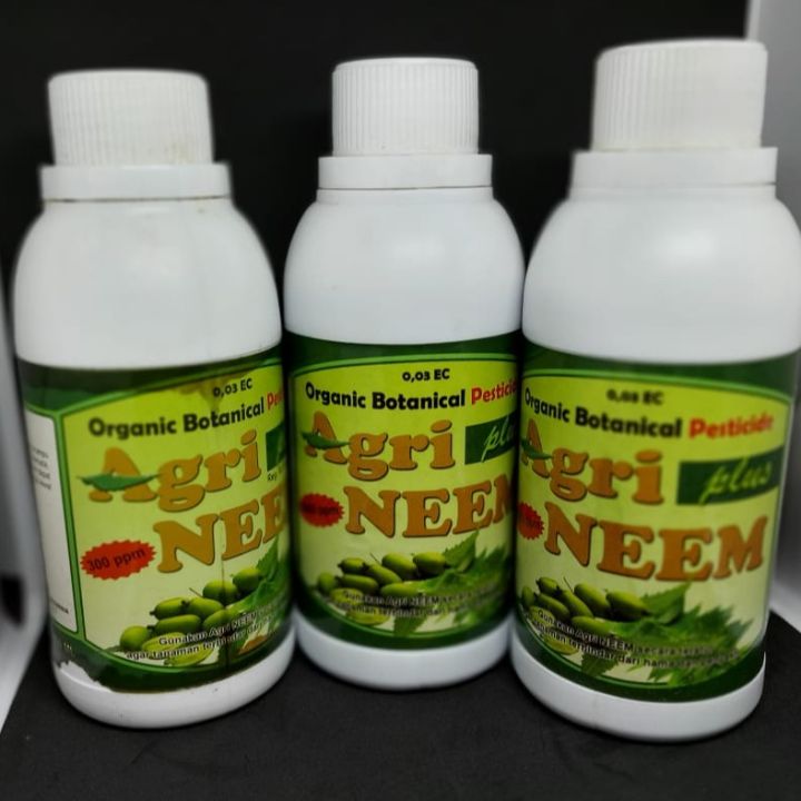 AGRI NEEM (BOTANICAL PEPTISIDES - PESTISIDA HAYATI) BIO INSEKTISIDA ORGANIK 250 ml | Lazada ...