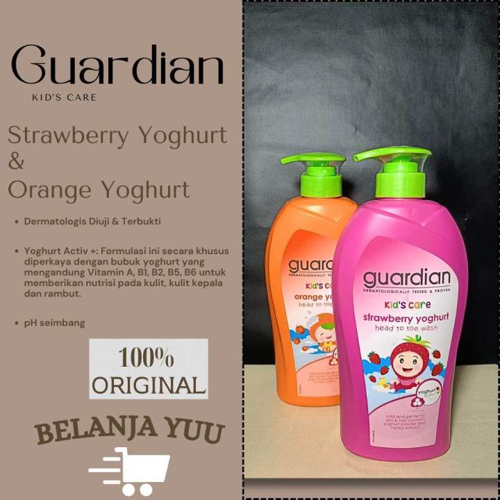 Guardian Kids Head To Toe 750ML - Sabun & Shampoo Anak Anak | Lazada ...