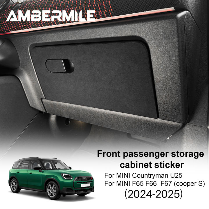 For MINI Cooper Countryman U25 F65 F66 F67 2024 2025 Suede Co-pilot ...