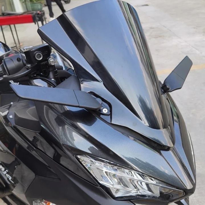 SPION WINGLET KACA SPION MOTOR REAR MIRROR WINGLET MOTOCYLE FAIRING ...