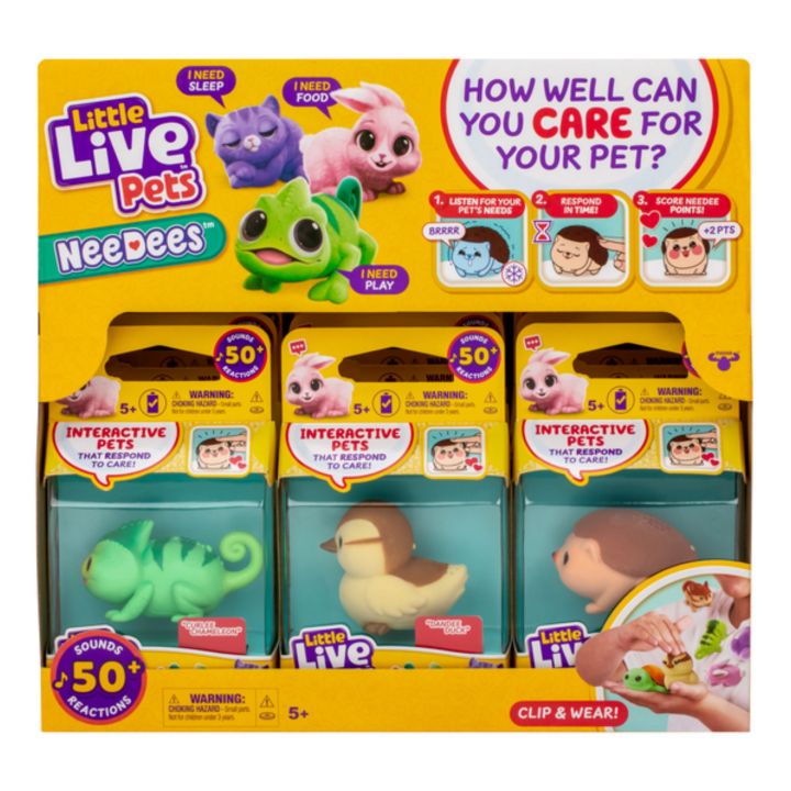 Little live pets needees wearable interactive figure original | Lazada ...