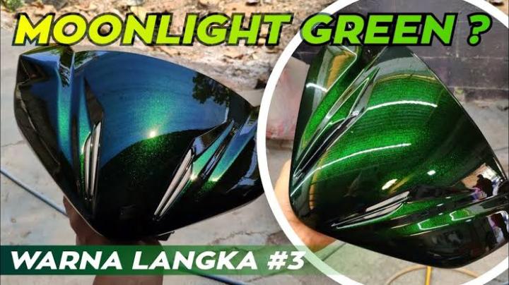CAT DUCO MOBIL DAN MOTOR WARNA MOONLIGHT GREEN / HIJAU MOONLIGHT ...